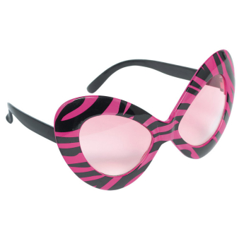 Fun Shades Diva Black & Pink Plastic 15.8 x 7 cm : Riethmueller